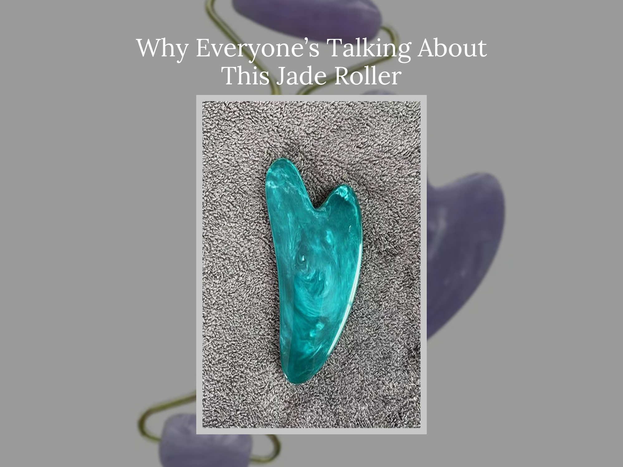 Jade Rollers 2025: Boost Glow & Reduce Puffiness – KentDO™ Healthy & Beauty