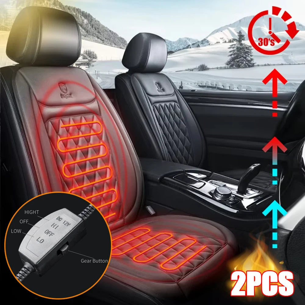 Heated Car Seat Cover – Fast Heating Winter Comfort – KentDO™ Healthy ...